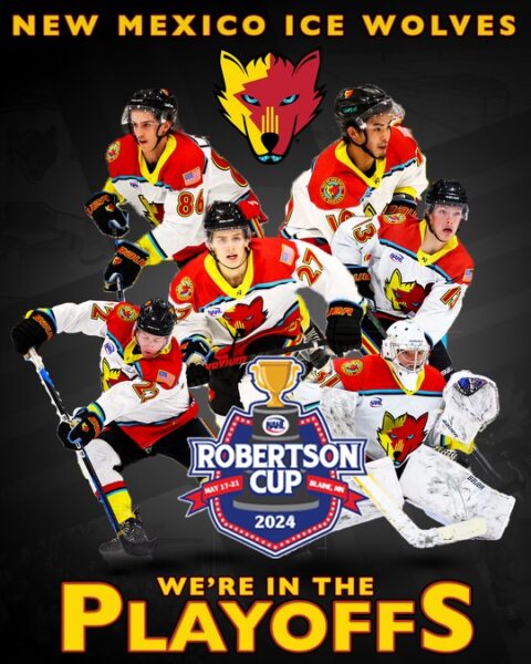 WE'RE IN THE PLAYOFFS - NEW MEXICO ICE WOLVES