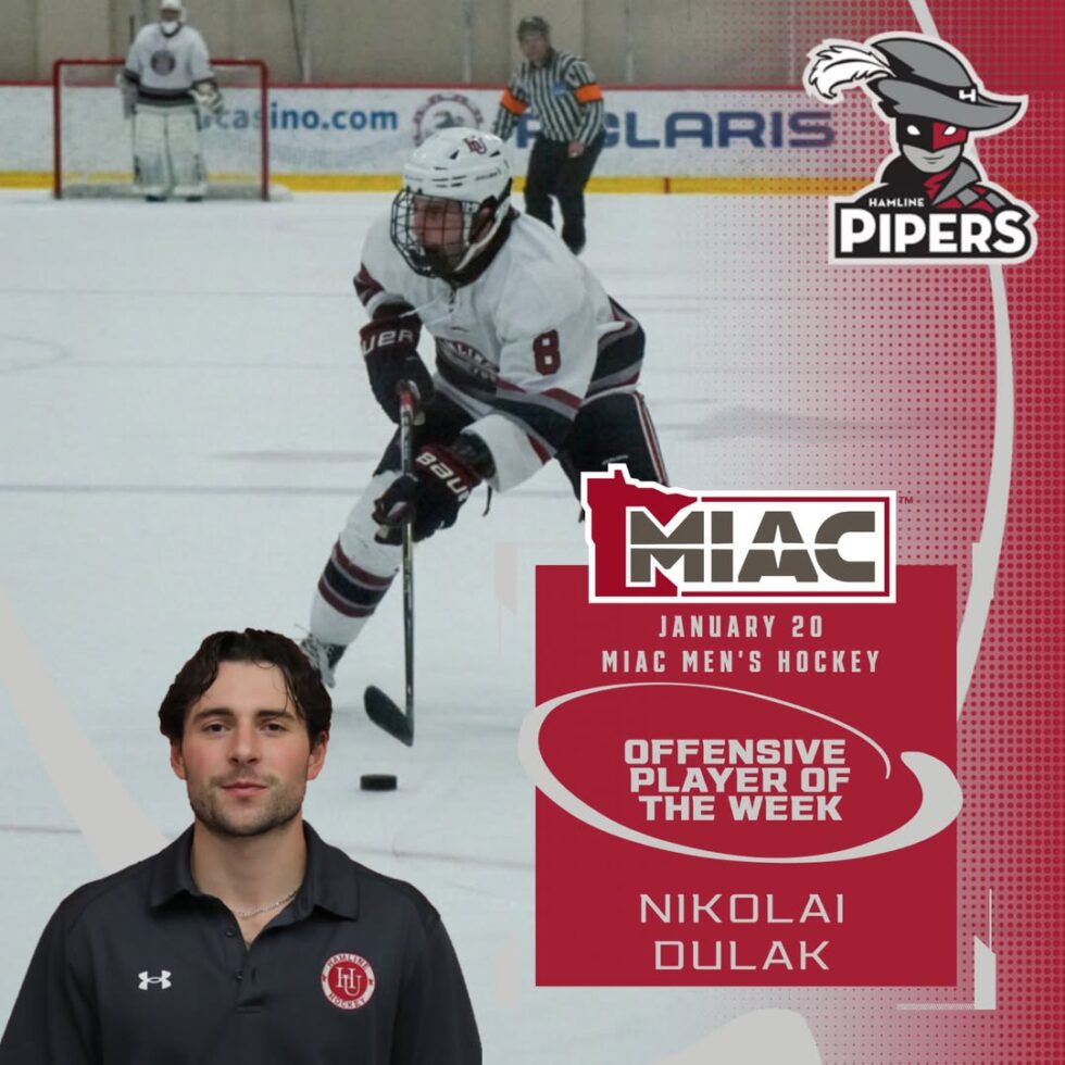 nikolai dulak named miac player of the week - NEW MEXICO ICE WOLVES