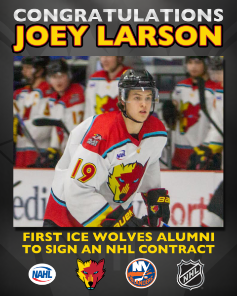 JOEY LARSON SIGNS NHL CONTRACT WITH THE NEW YORK ISLANDERS - NEW MEXICO ...